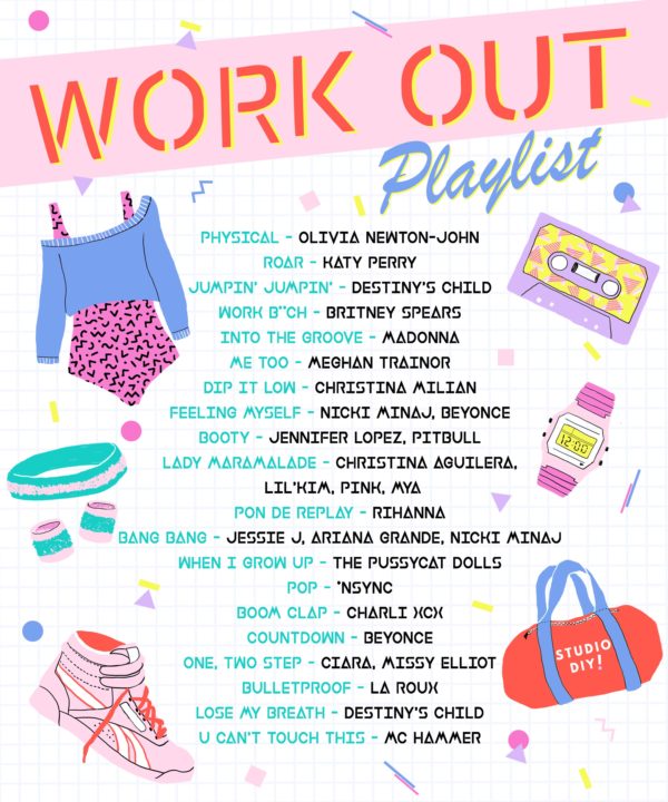 Get PUMPED Our Favorite Workout Playlist Studio DIY Get PUMPED Our Favorite Workout Playlist Studio DIY
